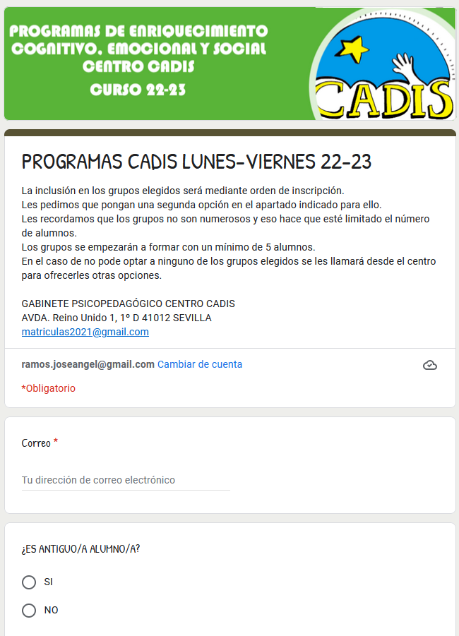 Centro CADIS | Centro para niños con Altas Capacidades Intelectuales